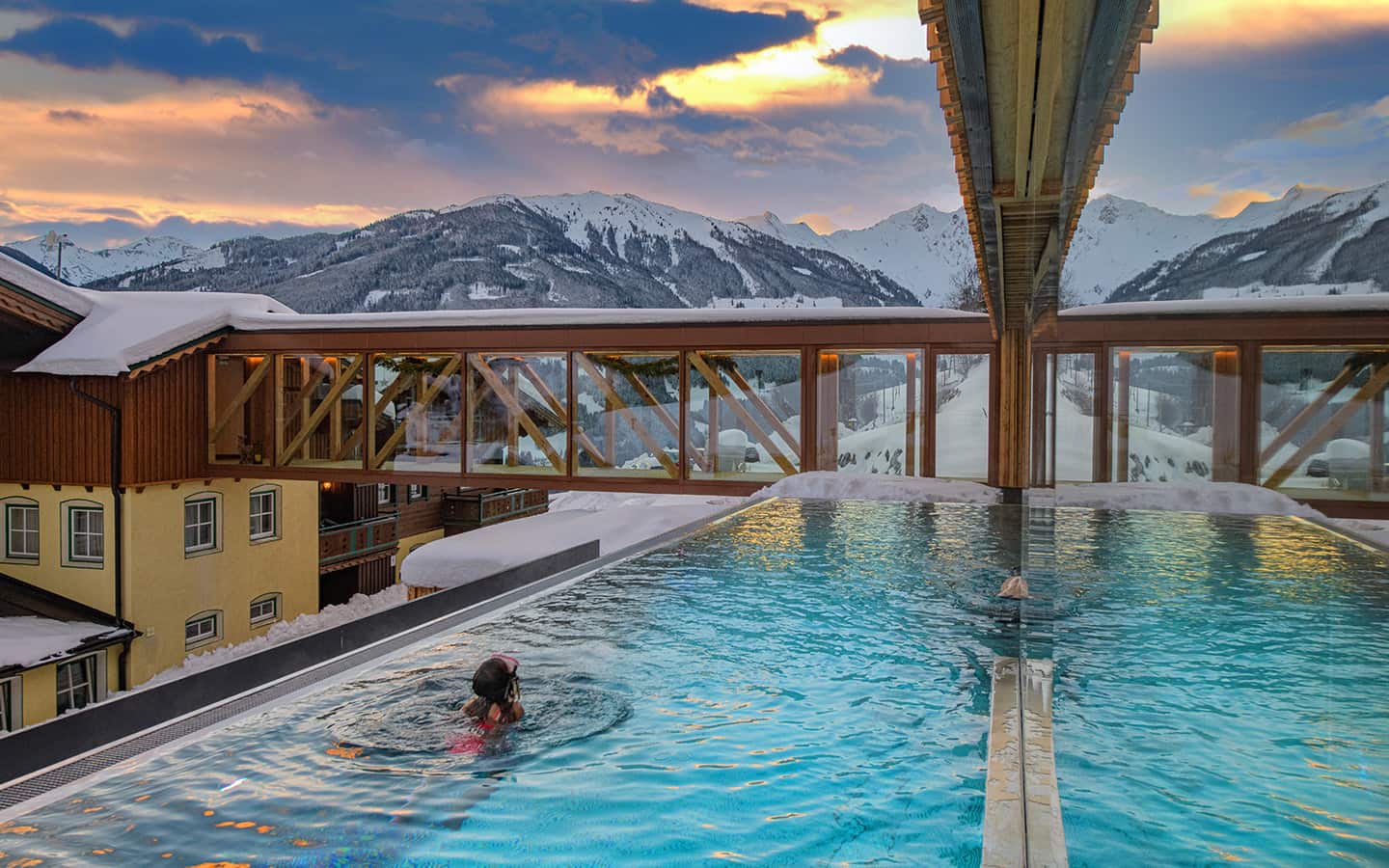 Die schönsten Infinity Pools in den Alpen